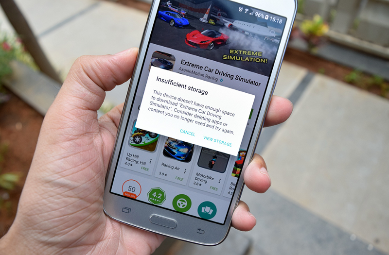 ‘Insufficient Mobile phone Storage problem’ – InstaCash
